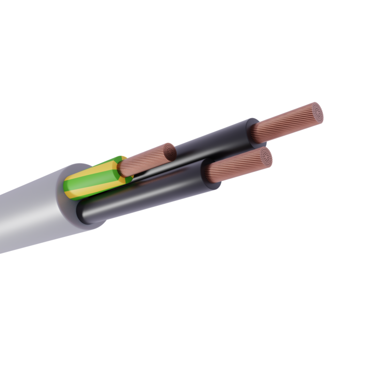 Styrekabel Y-JZ 3G1,0 mm2 Tr. grå – JMV Cables Webshop
